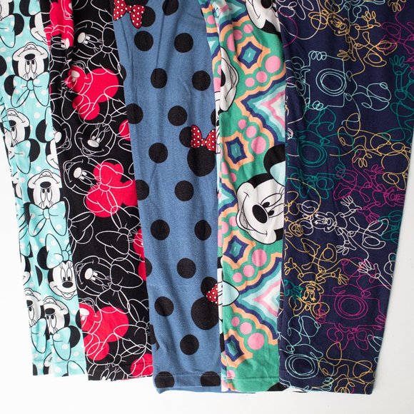 LuLaRoe | Pants & Jumpsuits | Lularoe Minnie Mouse Super Soft Disney ...